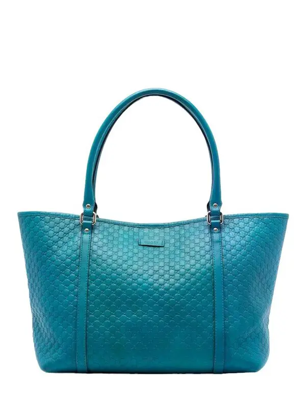 Gucci Microguccissima Joy Tote Bag - Blue