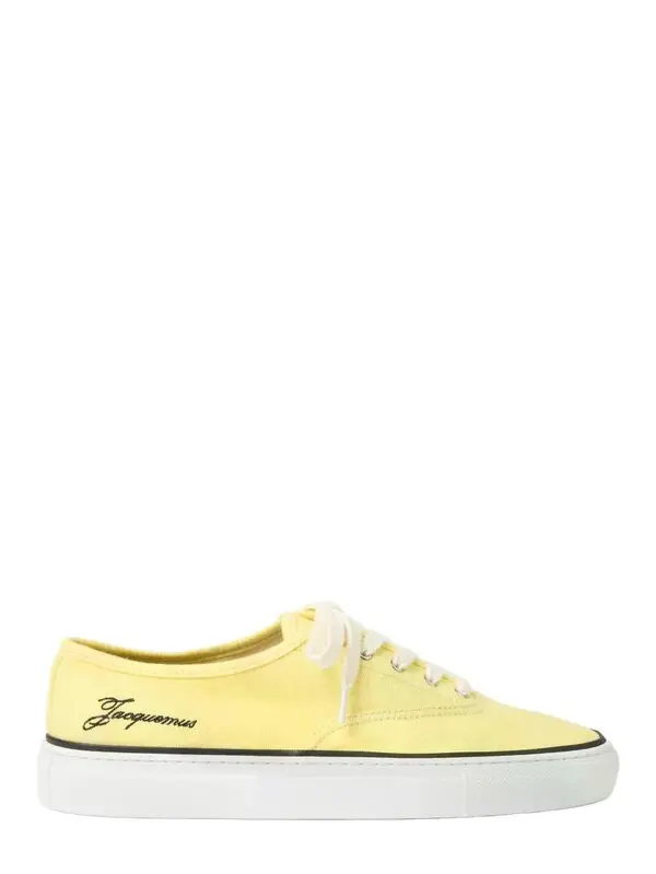 Jacquemus Fefe Lace-up Sneakers - Yellow