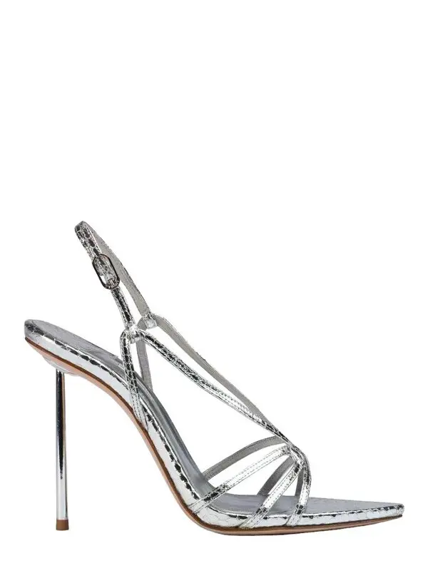 LE SILLA Eugenie Strappy Sandals - Silver