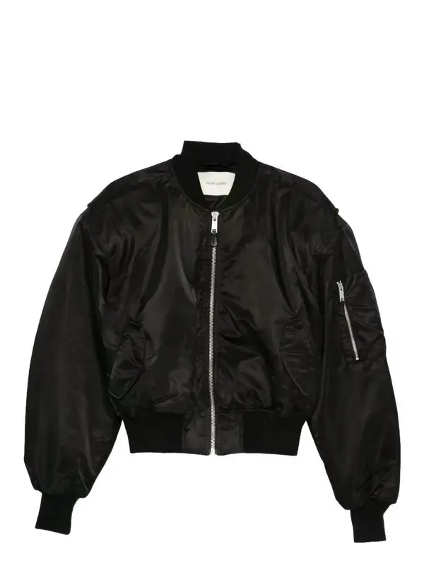 ENTIRE STUDIOS Zip-fastening Bomber Jacket - Black