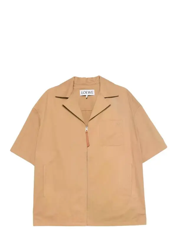 Loewe Zip-fastening Pocket Shirt - Neutrals