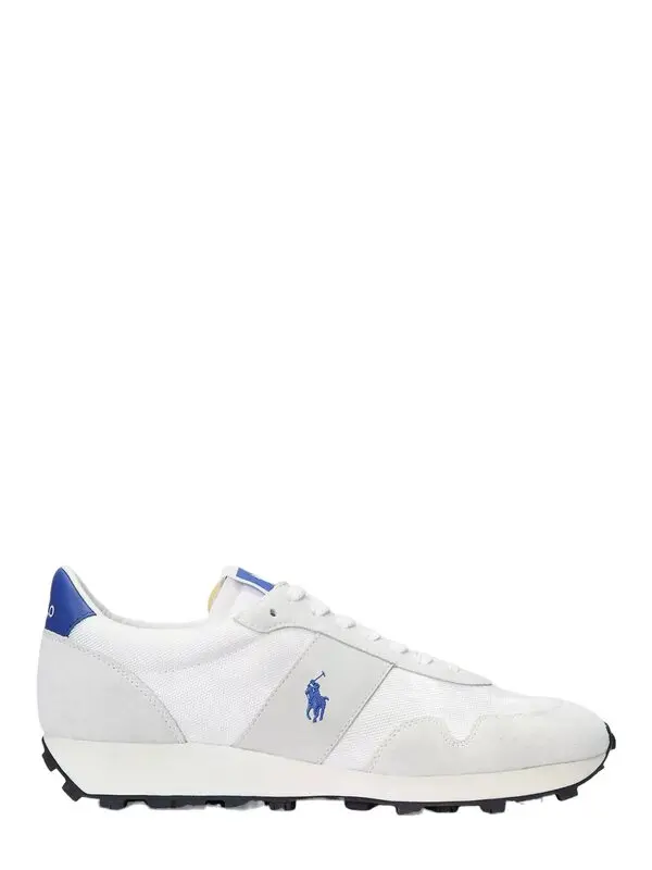 Polo Ralph Lauren Logo-embroidered Low-top Sneakers - White