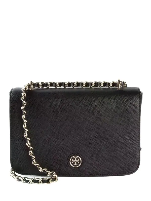 Tory Burch Robinson Shoulder Bag - Black