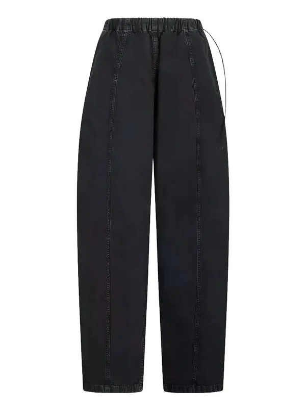 HAIKURE Angel Drawstring Twill Trousers - Black