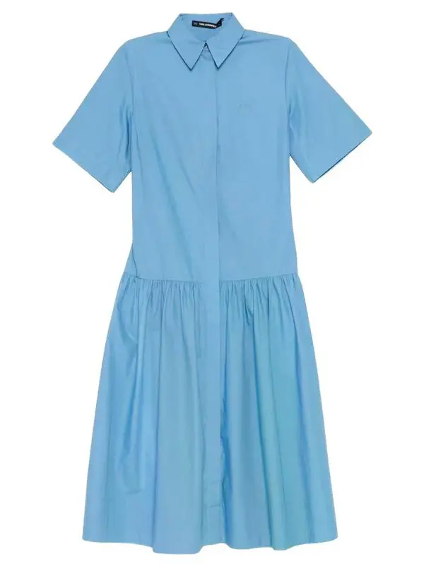 Karl Lagerfeld Shirt Dress - Blue