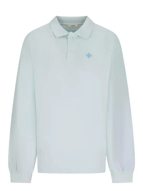 HAIKURE Long-sleeve Polo Top - Blue