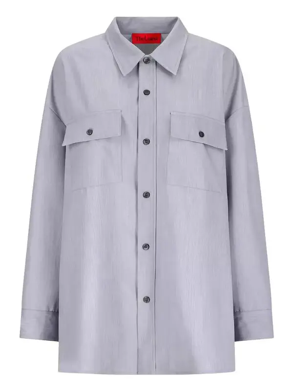 THELATEST Buttoned Pocket Shirt - Grey