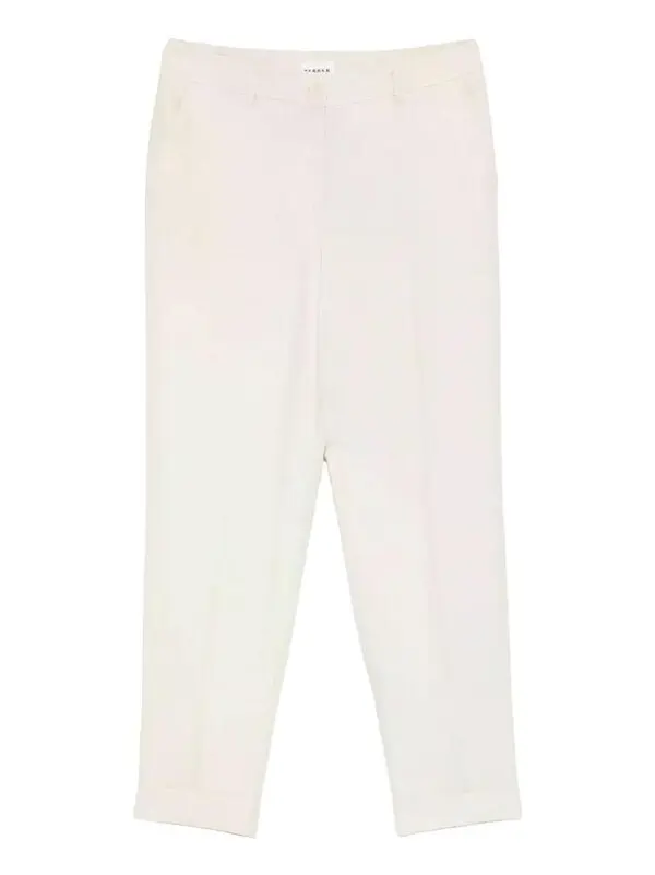 P.a.r.o.s.h Cropped Cuffed Trousers - Neutrals