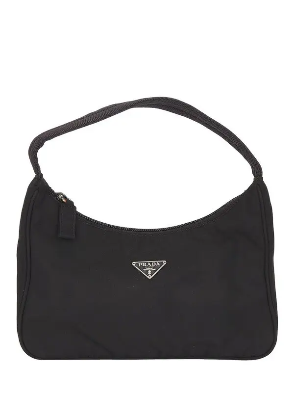 Prada Tessuto Sport Hobo Bag - Black