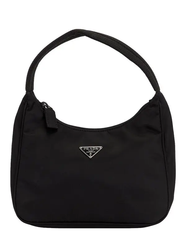 Prada Tessuto Sport Hobo Bag - Black