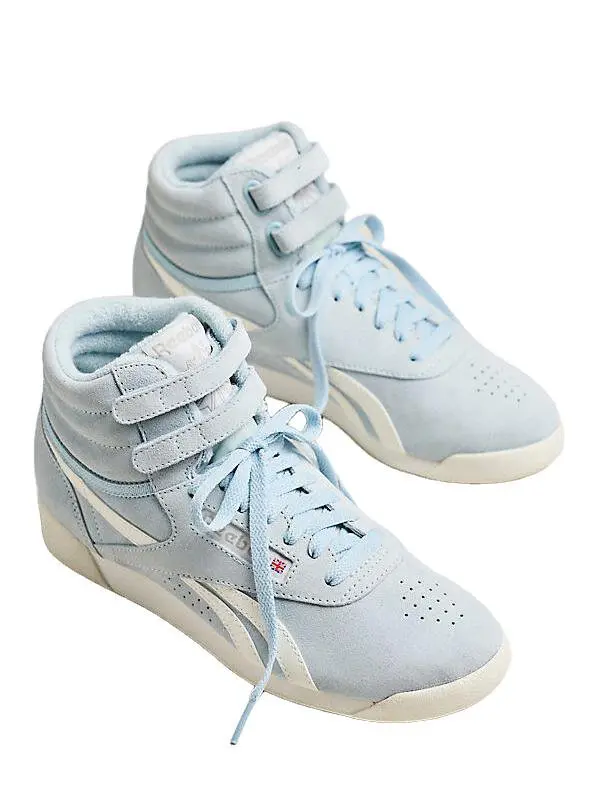 REEBOK Freestyle High-top Sneakers - Blue/chalk/chalk
