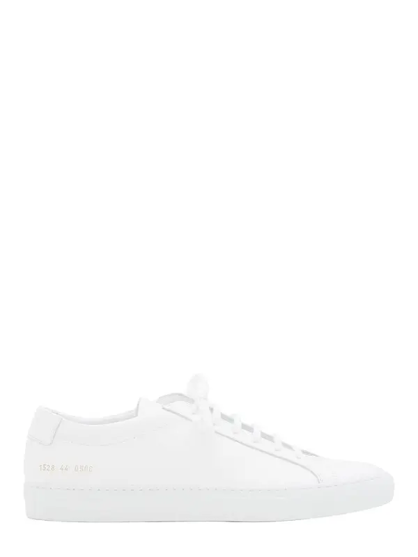 COMMON PROJECTS Achilles Low Leather Trainers - Bianco