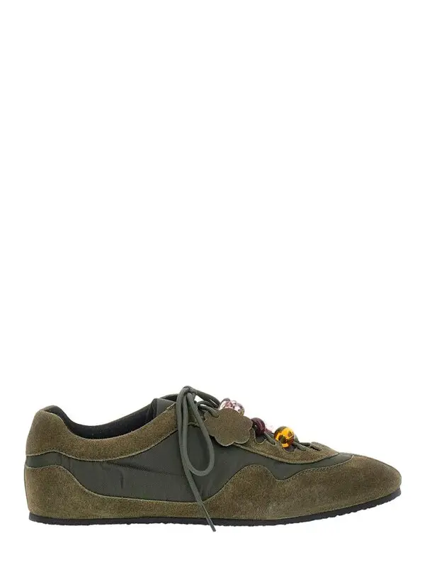 Cecilie Bahnsen Blaise Low Shoes - Green