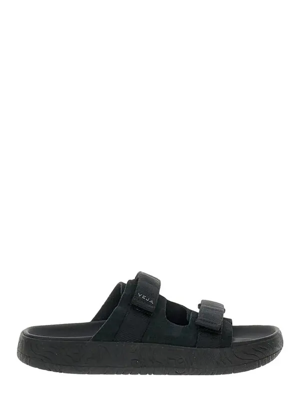 VEJA Double-strap Sandals - Black