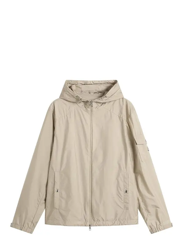 Moncler Etiache Light Weight Hooded Jacket - Beige
