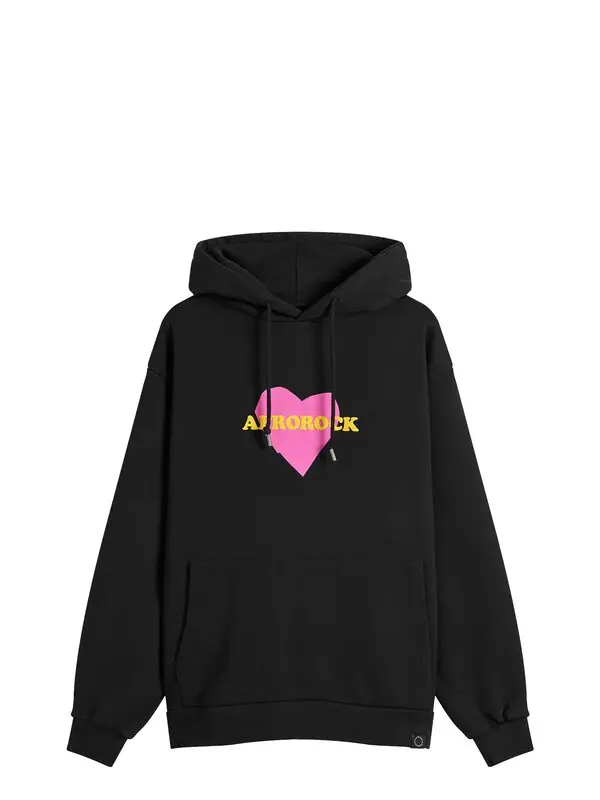 TGB Afro Rock Love Hoodie - Black