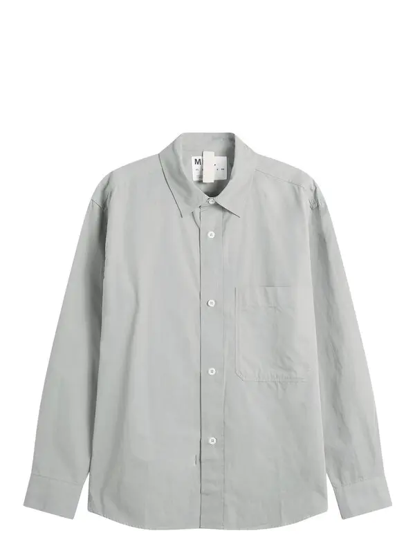 MARGARET HOWELL Basic Shirt - Fog
