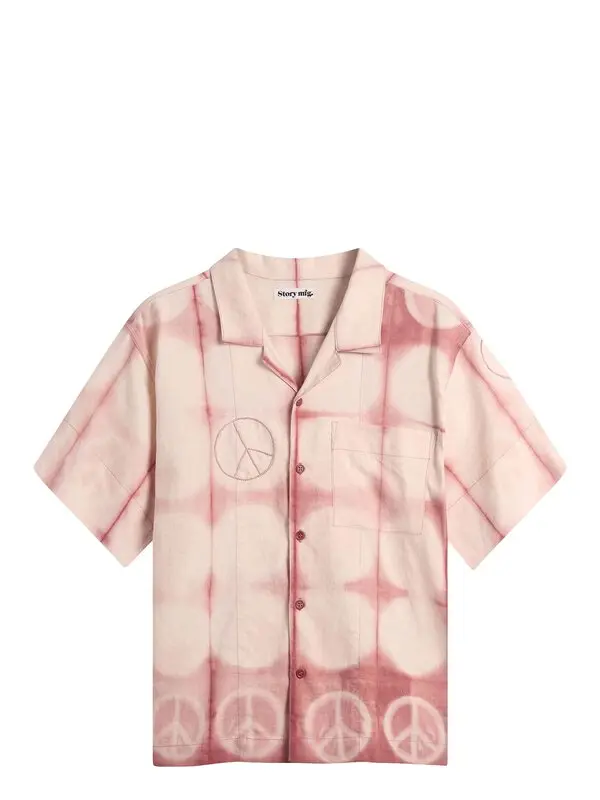 STORY MFG. Greetings Shirt - Pink Peace Clamp