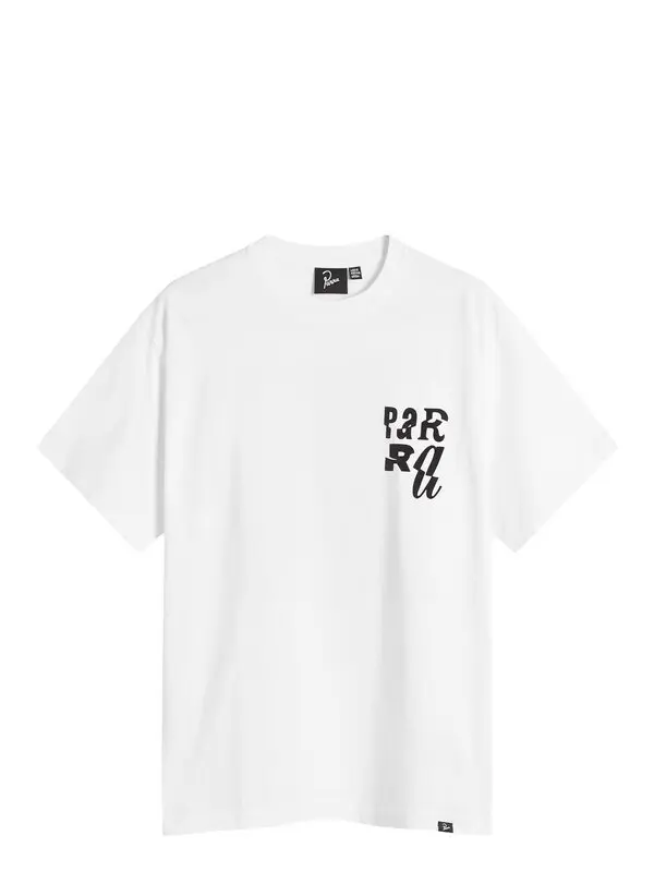 PARRA Why Are You Here T-shirt - White