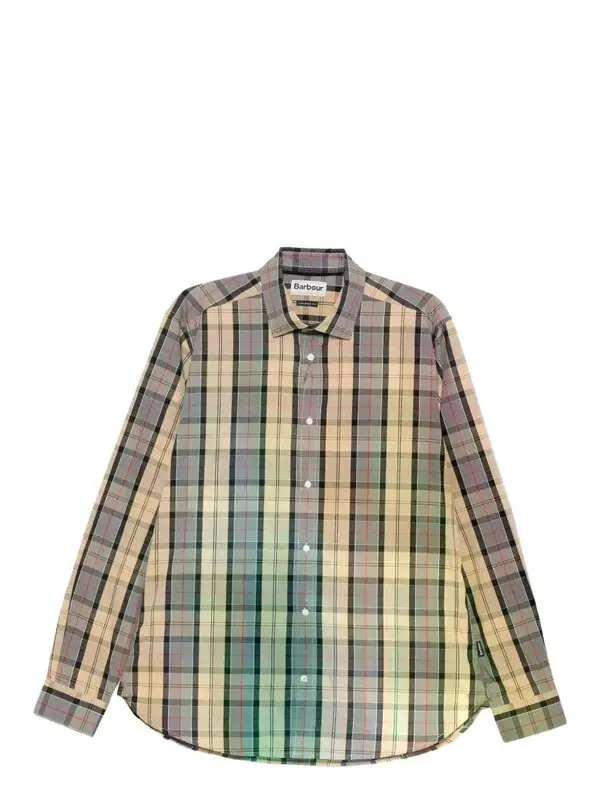 Barbour Kenton Plaid Shirt - Neutrals