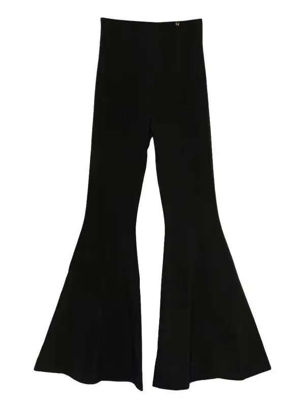 CATALINA Flared Trousers - Black