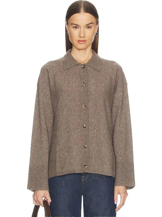 LA LIGNE Fluffy Jane Jacket - Brown