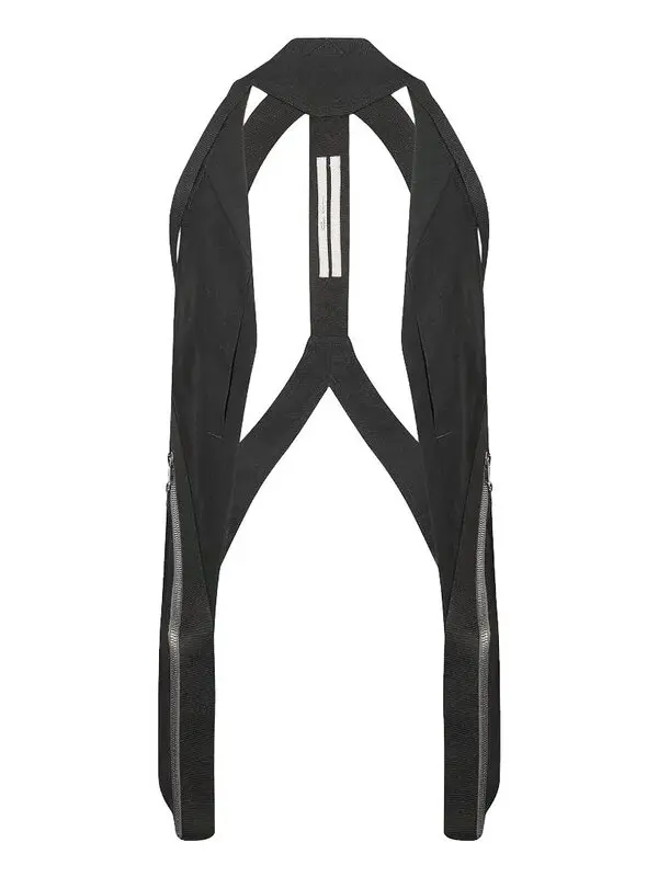 Rick Owens Cotton Temple Vest - Black