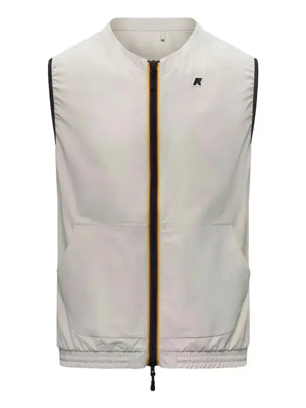 K-WAY Zip-up Coat - Neutrals