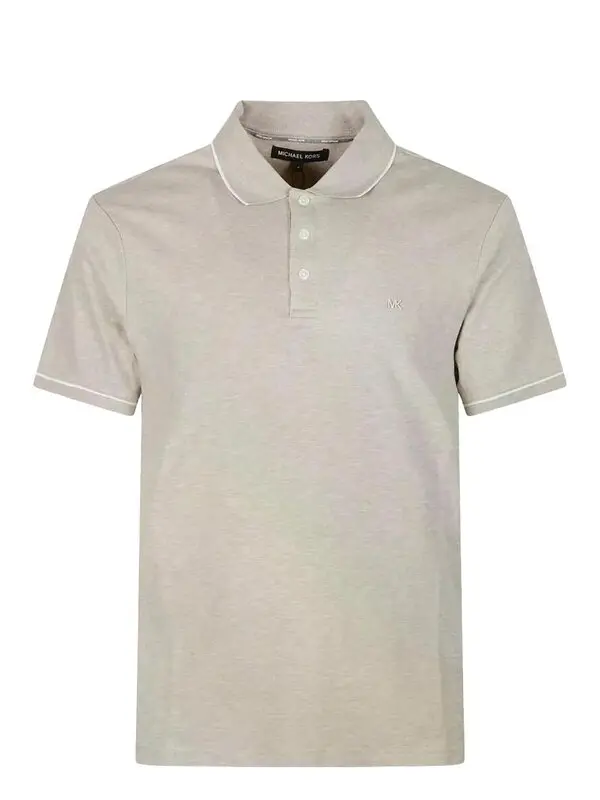 Michael Kors Button-fastening Polo Shirt - Neutrals