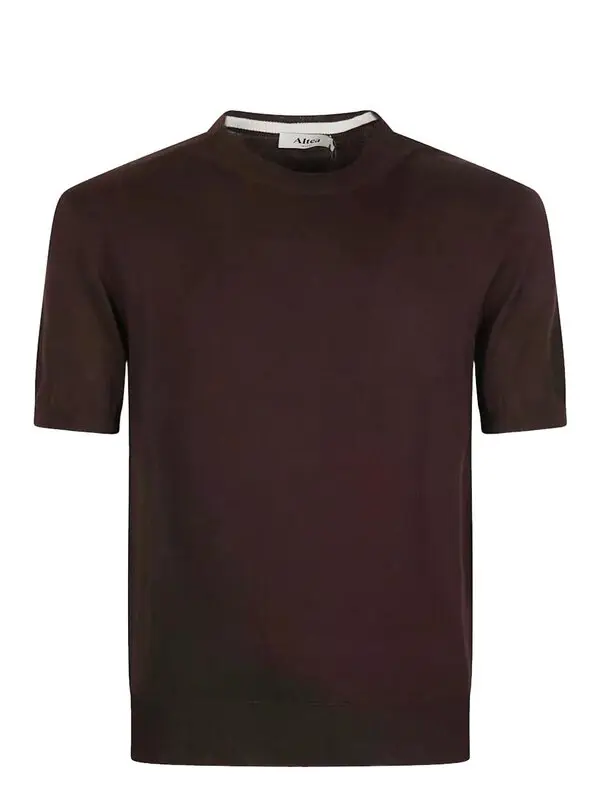 Altea Crew-neck T-shirt - Brown