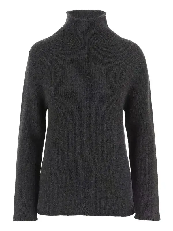 THE ROW Mariam Long-sleeve Sweater - Grey