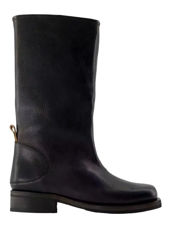 Our Legacy Haul Camion Leather Boots - Black