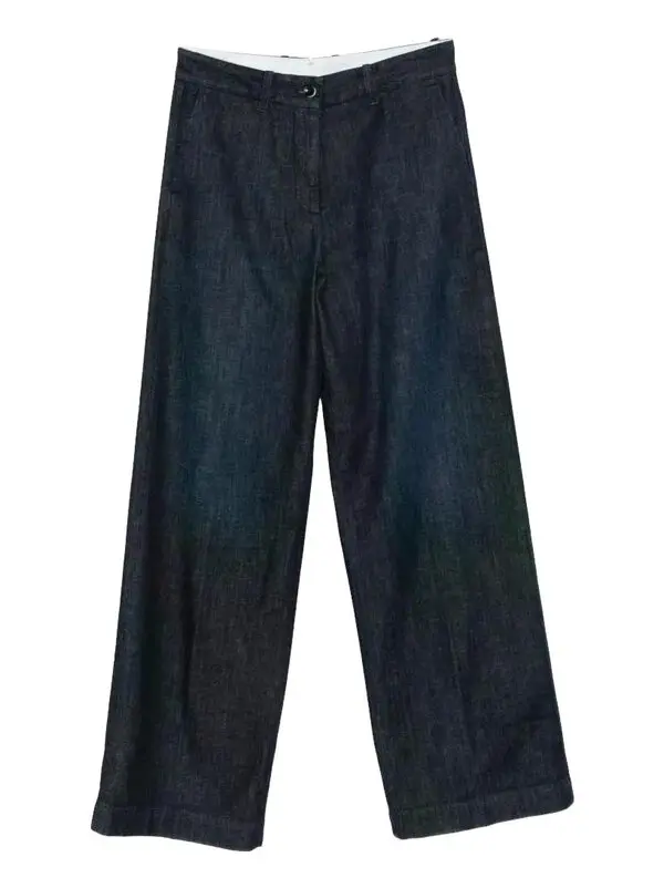 NINE:INTHE:MORNING Fiamma Cuffed Jeans - Blue