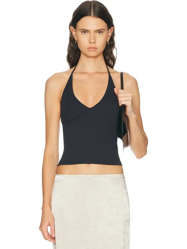 GRLFRND Halter Tank - Black