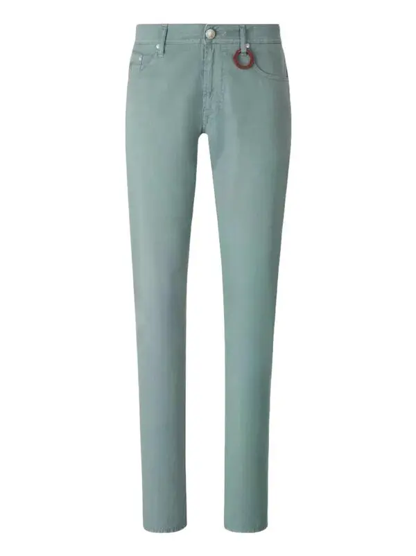 TRAMAROSSA Ring-detail Jeans - Blue