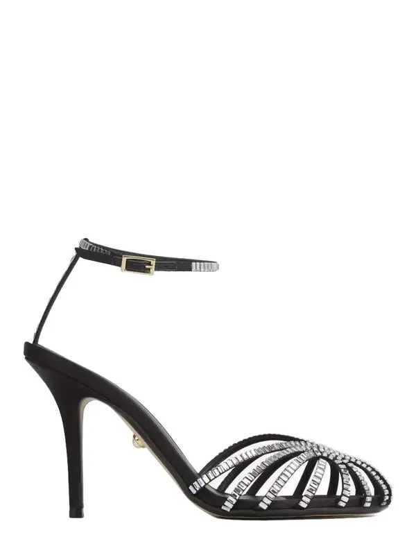 ALEVI MILANO Embellished Strap Sandals - Silver
