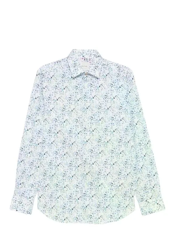 Paul Smith Floral Shirt - Blue