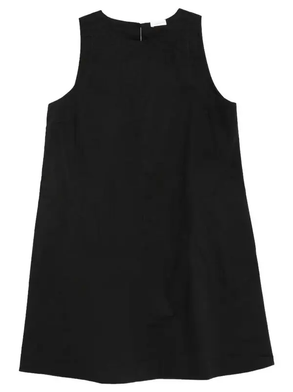 ROBERTO COLLINA Cotton Mini Dress - Black