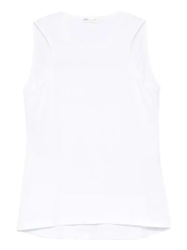 ROBERTO COLLINA Sleeveless Top - White