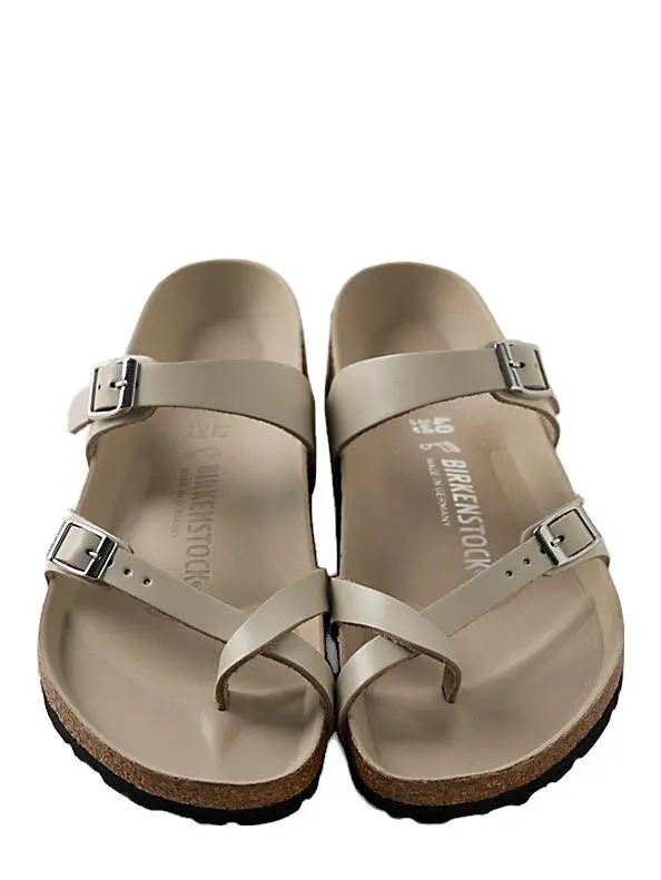 BIRKENSTOCK Mayari Sandals With Criss-cross Straps - Oyster