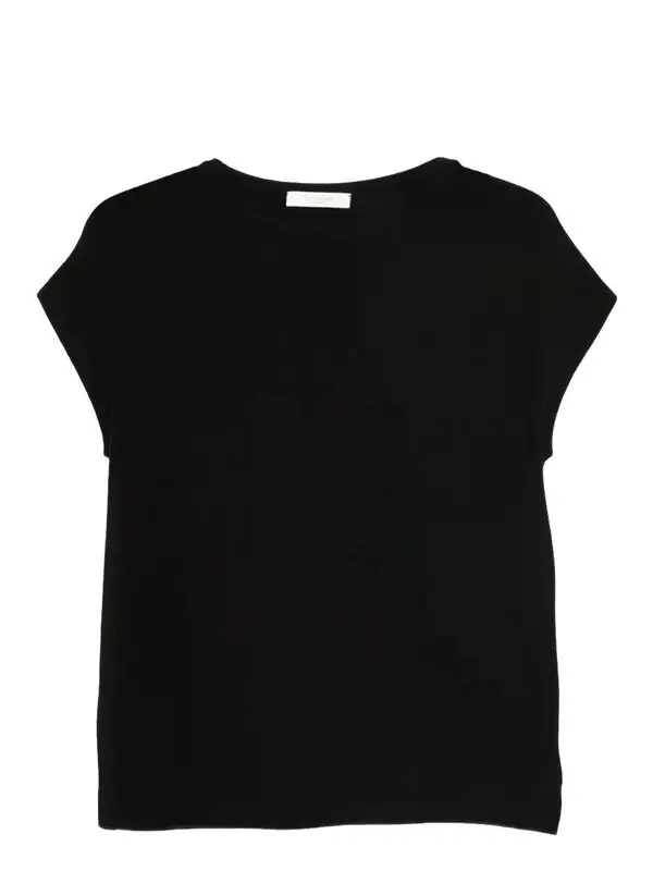 ZANONE Crew-neck T-shirt - Black