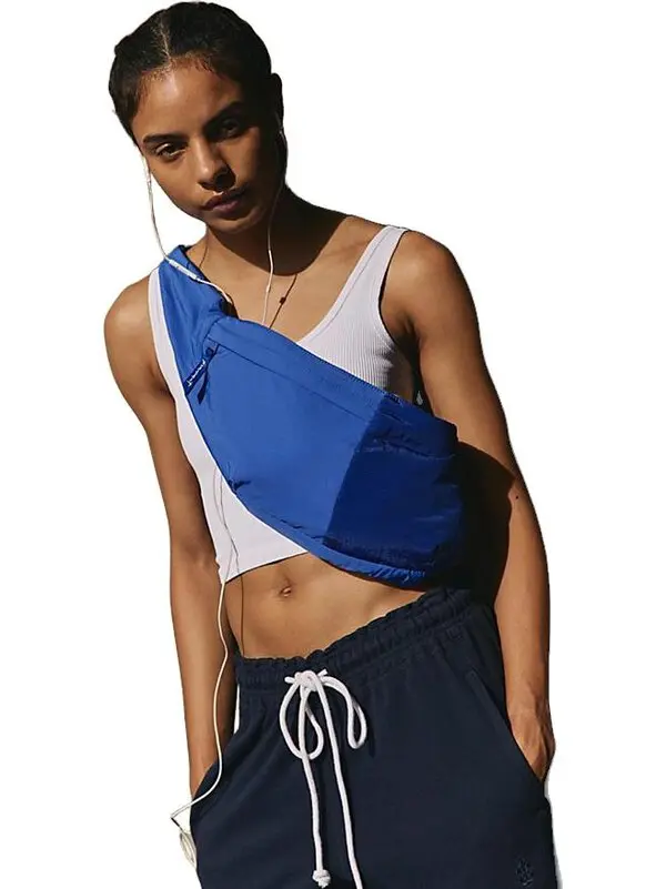 Free People Studio Waist Sling Bag - Light Cobalt