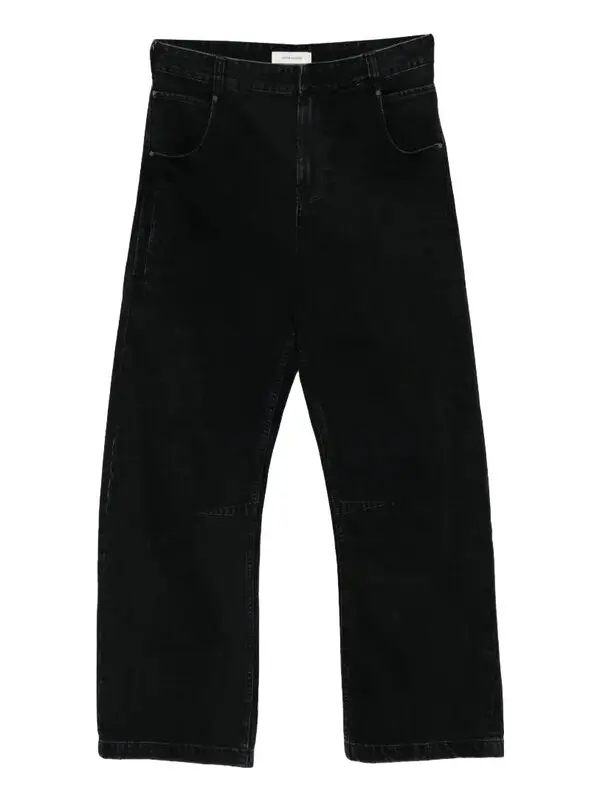 ENTIRE STUDIOS Wide-leg Jeans - Black
