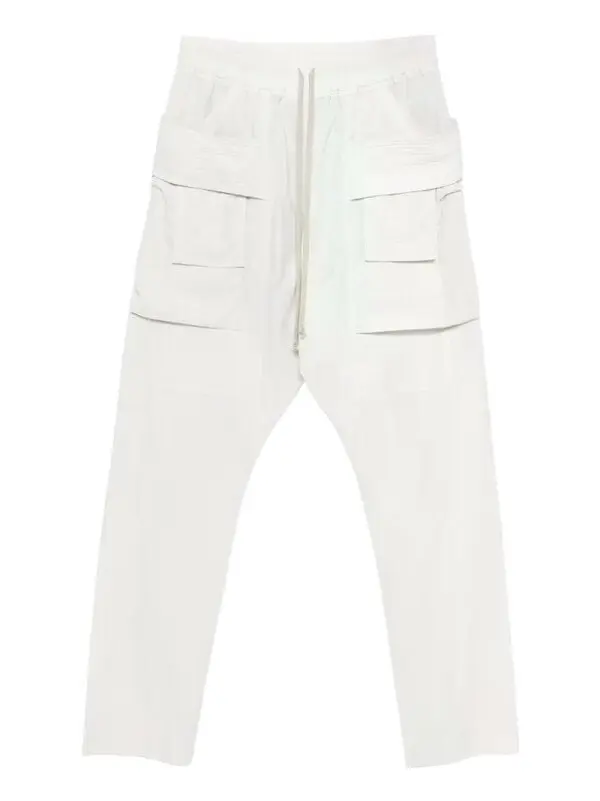 Rick Owens Drawstring Pocket Trousers - Neutrals