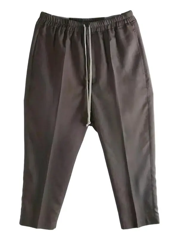 Rick Owens Elastic-waistband Trousers - Brown