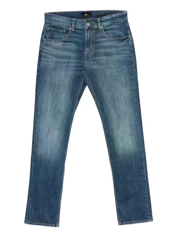 7 For All Mankind Button-fastening Jeans - Blue
