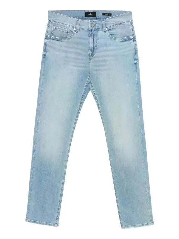 7 For All Mankind Button-fastening Jeans - Blue