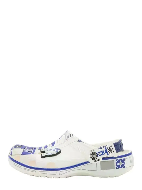CROCS Classic Clog Star Wars R2-d2 - White