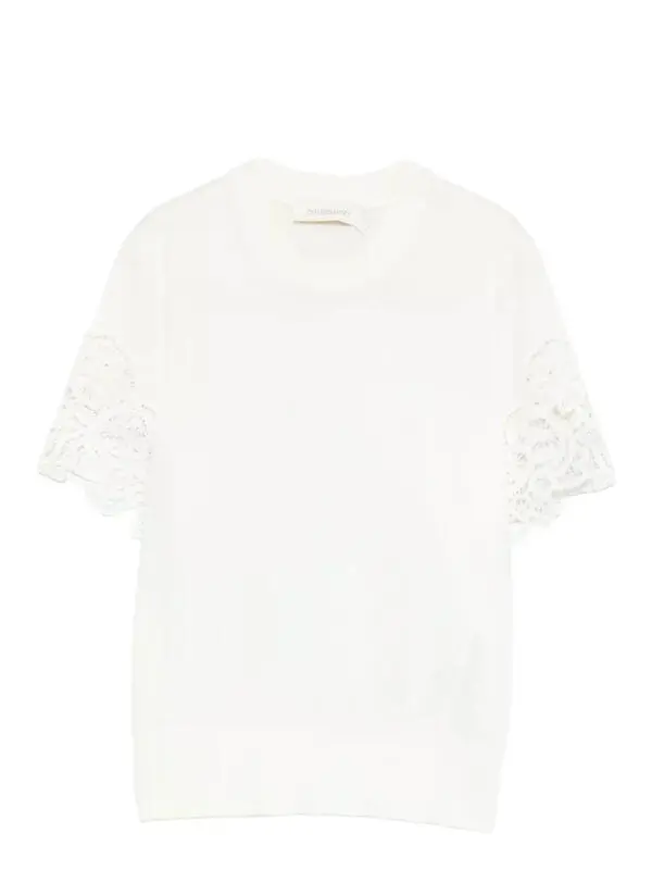 Zimmermann Lace Jersey - White