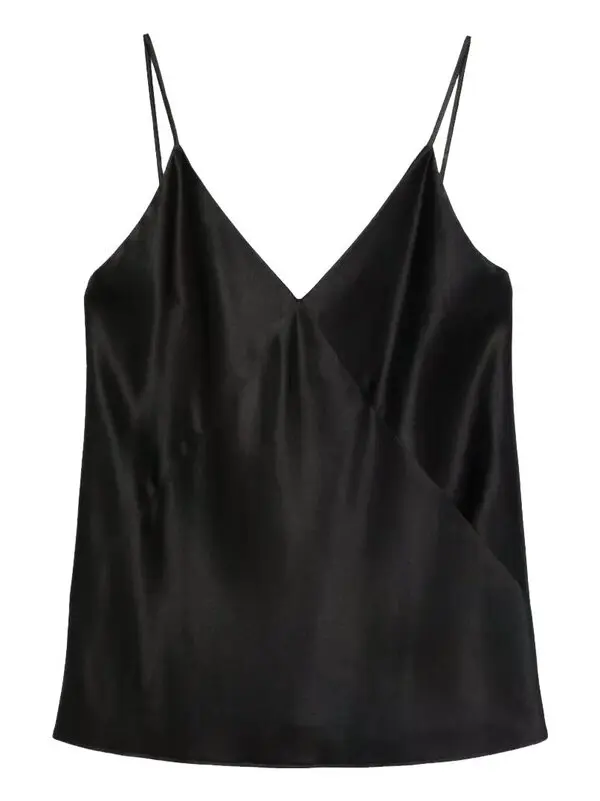 Max Mara V-neck Blouse - Black